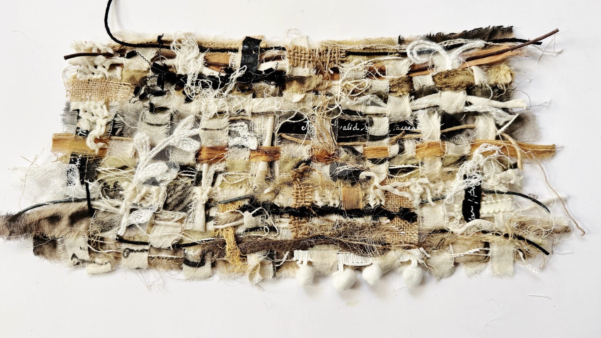 25+ Stunning Fabric Collage Ideas: Small Textile Art Built from Scraps ...