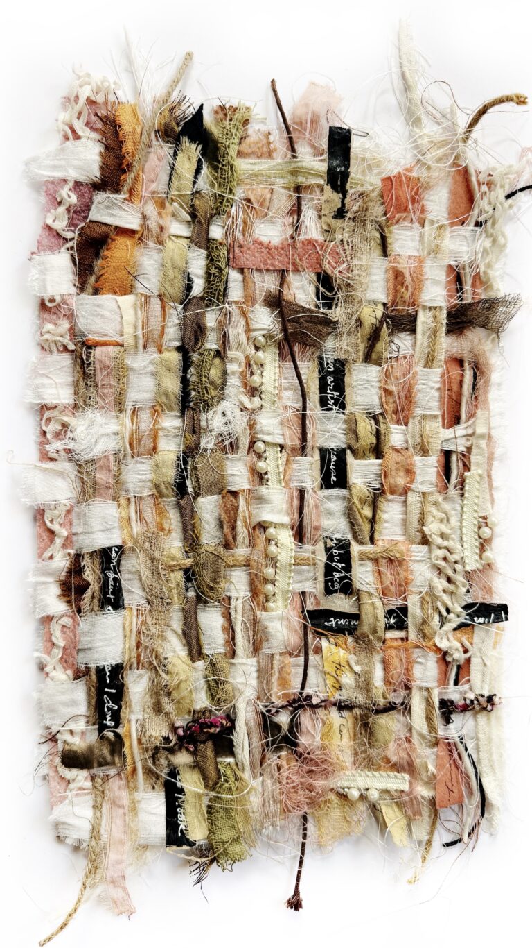 25+ Stunning Fabric Collage Ideas: Small Textile Art Built from Scraps ...