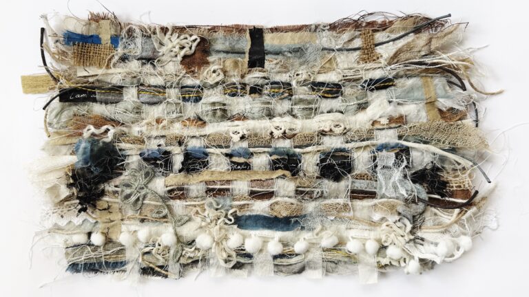 25+ Stunning Fabric Collage Ideas: Small Textile Art Built from Scraps ...